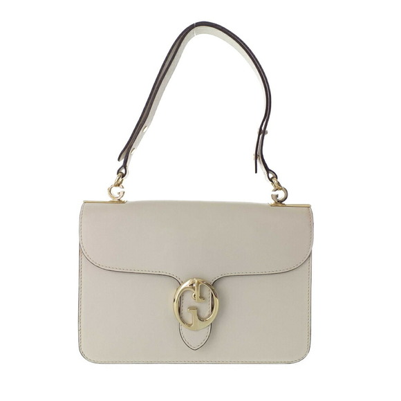 Gucci | Bags | Gucci Interlocking Gg Flap Leather Top Handle Handbag ...